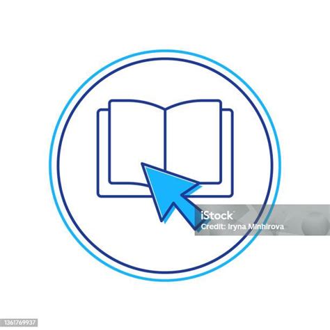 흰색 배경에 격리 된 윤곽 선 온라인 책 아이콘 인터넷 교육 개념 E러닝 리소스 먼 온라인 코스 벡터 0명에 대한 스톡 벡터 아트 및 기타 이미지 Istock