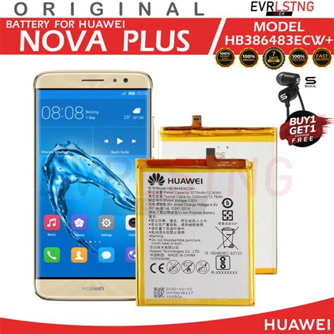 Huawei Nova Plus Battery Model HB ECW Original Equipment Manufacturer Everlasting User