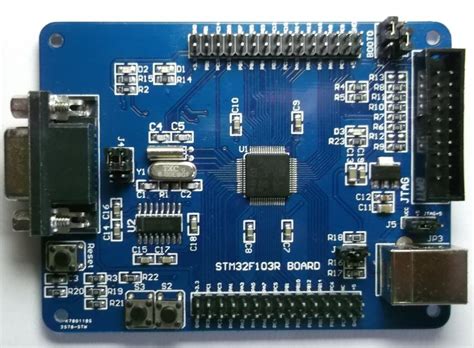 Stm32f103rbt6 Carte De Développement Cortex M3 Noyau Cadencé à 72mhz