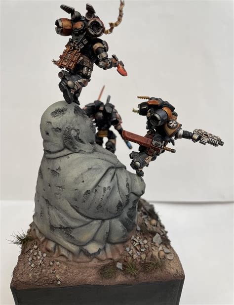 Black Templar Jump Pack Intercessors Vignette R Warhammer40k