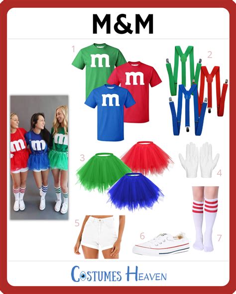 The Easy Way To Dress Like Mandm Cute Group Halloween Costumes Cute