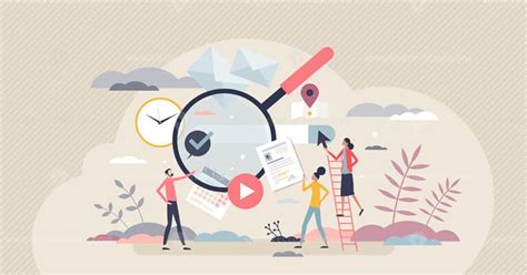 Linear Or Sequential Search Method To Find Element Tiny Person Concept