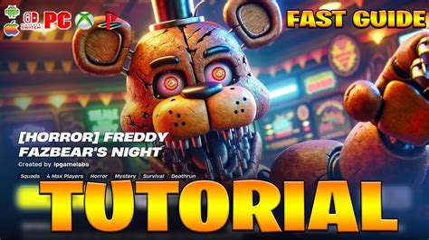 Complete Horror Freddy Fazbears Night Tutorial In Fortnite All Keys