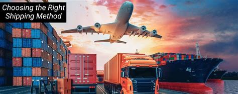 Choosing The Right Shipping Method Connecta Network