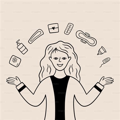 손을 허공에 대고 서 있는 여성의 그림 벡터 Unsplash의 여자 이미지