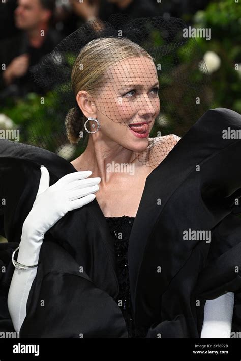 New York Usa May 6th 2024 Naomi Watts Arriving At The Met Gala