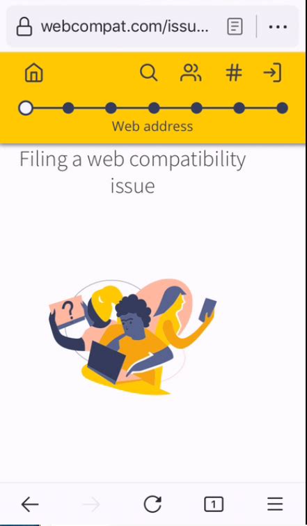 See Bug Description · Issue 86993 · Webcompatweb Bugs