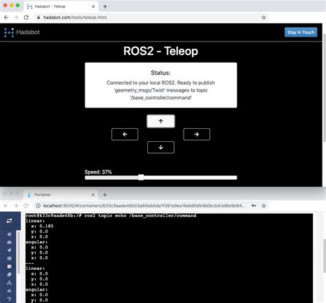 Hadabot Blog Operate A Ros2 Teleop Controller From A Web Browser
