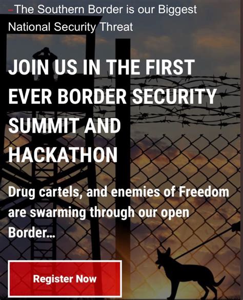 Border Security Summit And Hackathon By Merissa Hansen