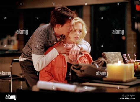 Nov 05 2002 Hollywood Ca Usa Charlize Theron And Kevin Bacon Star