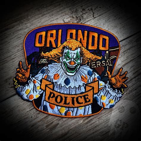 Patch 2025 Halloween Orlando Fl Pd 2025 Halloween Horror Nights Pat Ghost Patch