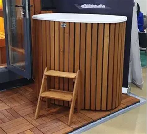 Купить купель для бани Polarspa для сауны в Беларуси деревянные композитные с подогревом на