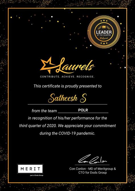 Positivity Leader Meritgroup Rewardsandrecognition Satheesh Sethu 10 Comments