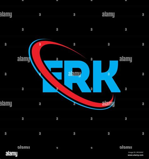Erk Logo Erk Letter Erk Letter Logo Design Initials Erk Logo Linked