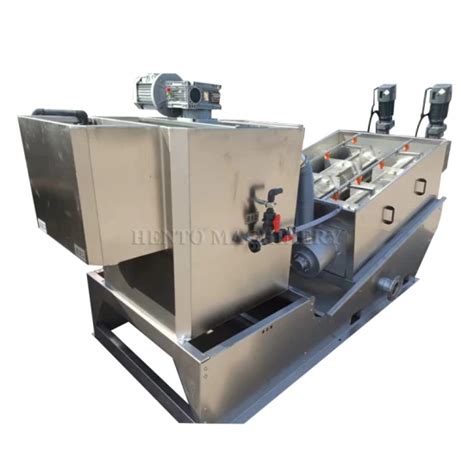 Industrial Screw Sludge Dewatering Press Filter Sludge Dehydrator
