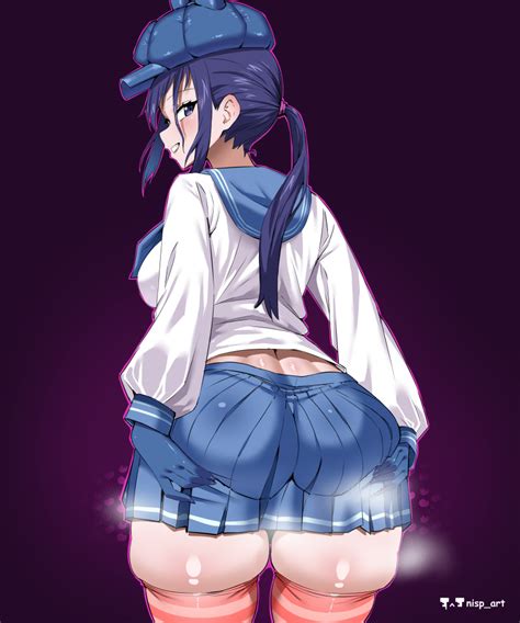 Nisp Art Mita Miside Miside Absurdres Commentary English Commentary Highres 1girl Blue