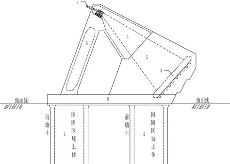 一种悬索桥重力式锚碇新型分离式框架基础的制作方法