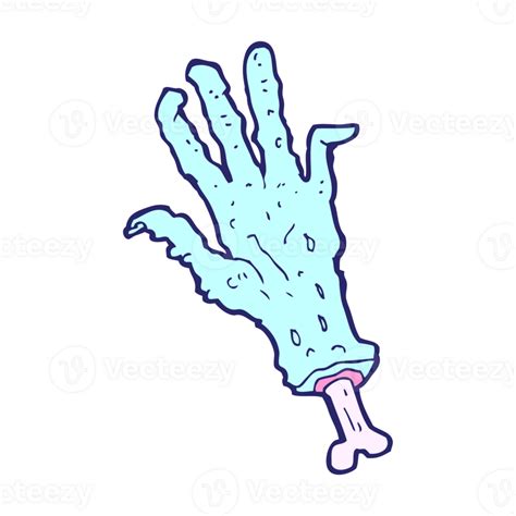 A Hand With A Bone Sticking Out Of It 69442307 Png