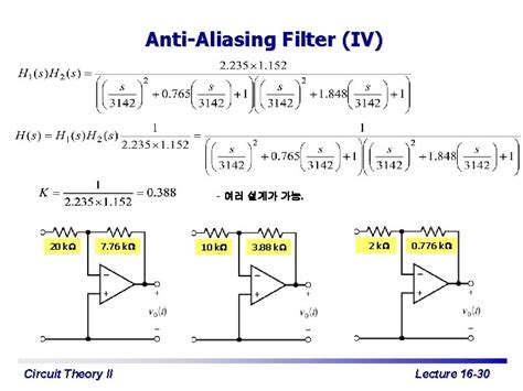 Filters Filter Frequency Selective Circuits Input Signal Filter