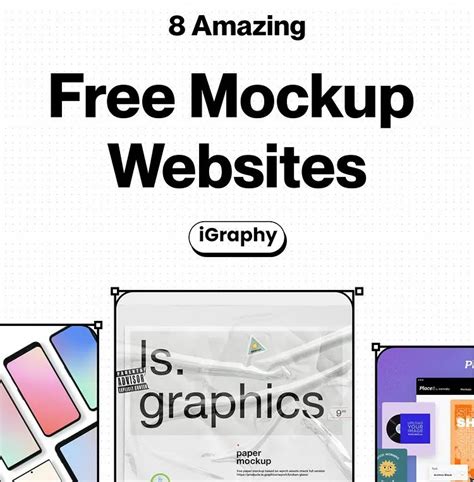 8 Amazing Sites To Get Free Mockups For Designers IGraphy Tech