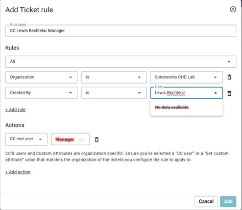 How To Assign New User To Open Ticket Spiceworks Support Spiceworks Community