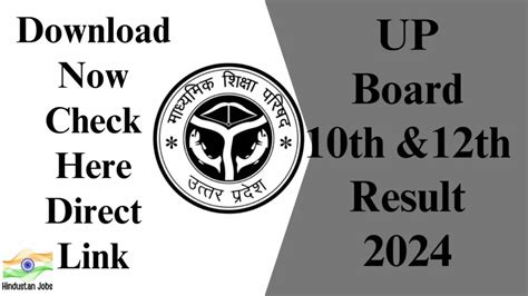 Up Board 10th 12th Result 2024 Out Download Score Now