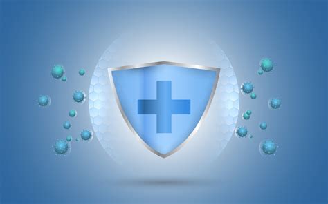 Virus Protection Shield Illustration Design 7522804 Vector Art At Vecteezy