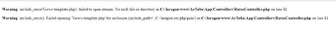 php warning include once failed to open stream stack overflow en español