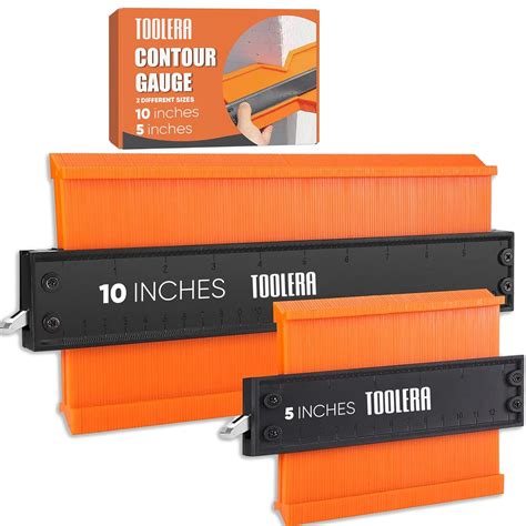 Contour Gauge Tool With Lock 2 Pack 10 Inches And 5 Inches Christmas
