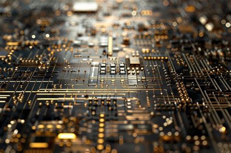 Premium Photo With Mathematical Precision Complex Circuitry Patt