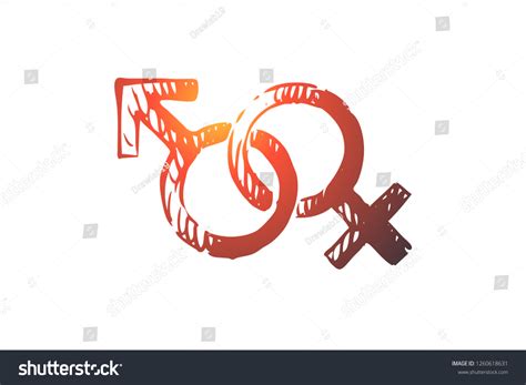 Sex Male Female Symbol Gender Concept Stock Vector Royalty Free Shutterstock