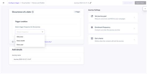 Trigger Journey Using Occurrence Of A Date