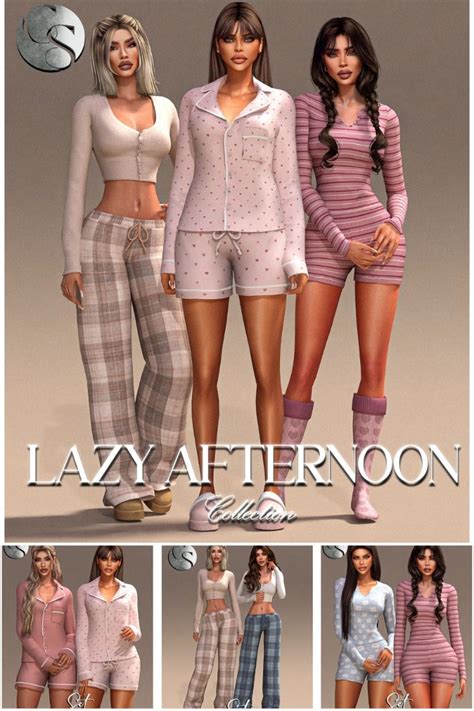 Sims 4 Sleepwear Cc The Best Pajamas Shirts Shorts Slippers Socks