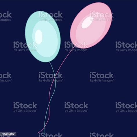 발롱 편집 가능한 벡터 아이콘 세트입니다 모바일 컨셉과 웹 디자인을 위한 플랫 사인이 채워져 있습니다 파티 풍선 다채로운 평면 아이콘 기호 로고 일러스트레이션 픽셀 완벽한