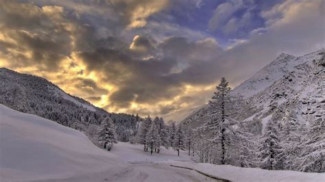 Winter Snow Storm Wallpapers Wallpaper Cave