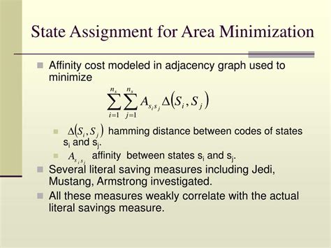 Ppt Finite State Machine State Assignment For Area And Power Minimization Powerpoint