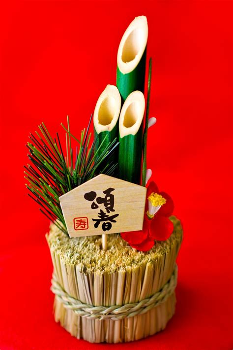 小さい門松の飾りぱくたそフリー写真素材