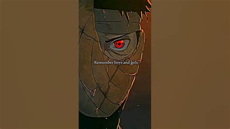 Obito Sad Edit 4k Obito Quotes Animequotes Animeedits Obitoedit
