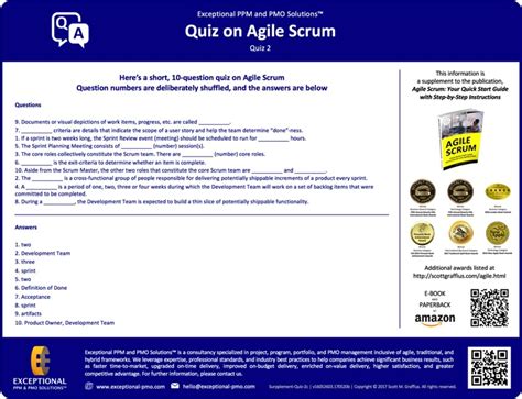 Agile Scrum Bonus Material