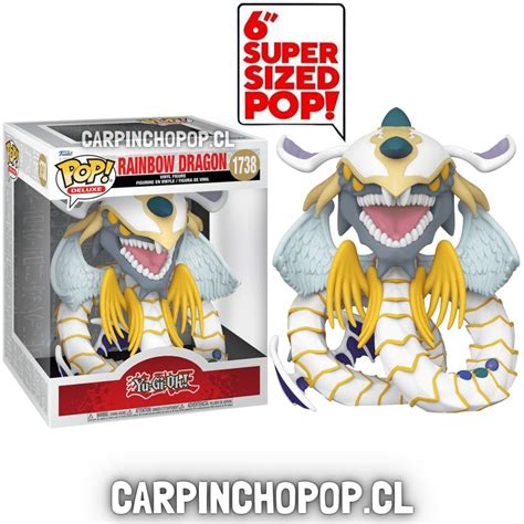 Funko Pop Deluxe Yugioh Rainbow Dragon 1738 “6 Pulgadas Carpinchopop
