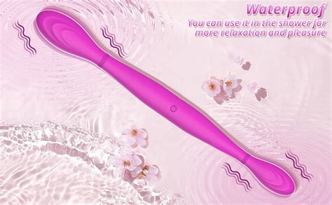 Double Ended Vibrating Dildo Ultra Long Anal Butt Plug With