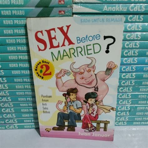 Jual Buku Super Murah Buku Sex Before Married Shopee Indonesia