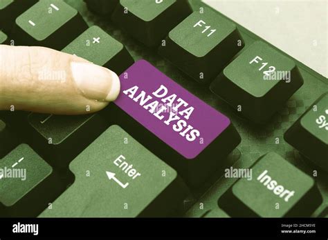 Conceptual Display Data Analysis Word Written On Business Intelligence And Analytics With A New