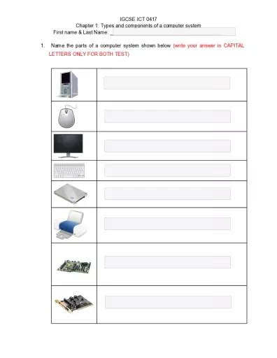 Ch01 Types And Components Of A Computer System Computer System
