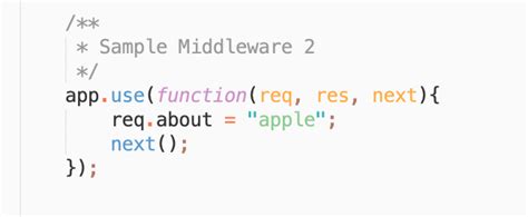 Building A Middleware Based Request Router In Nodejs By Darren Smith Blog And Journal Of
