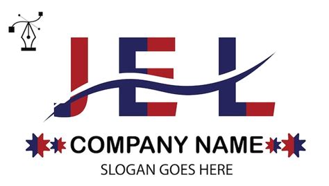 Premium Vector Jel Letter Logo