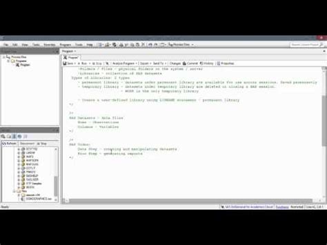 Base SAS Programming Introduction Lecture 1 Empower Youth