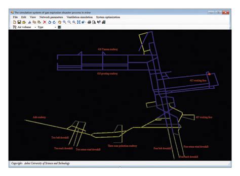 Visual Simulation Of Overpressure Propagation Process Of Shockwave A