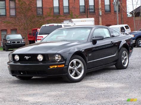 2006 Black Ford Mustang Gt Deluxe Coupe 8716725 Car
