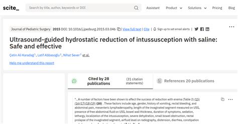 Ultrasound Guided Hydrostatic Reduction Of Intussusception With Saline